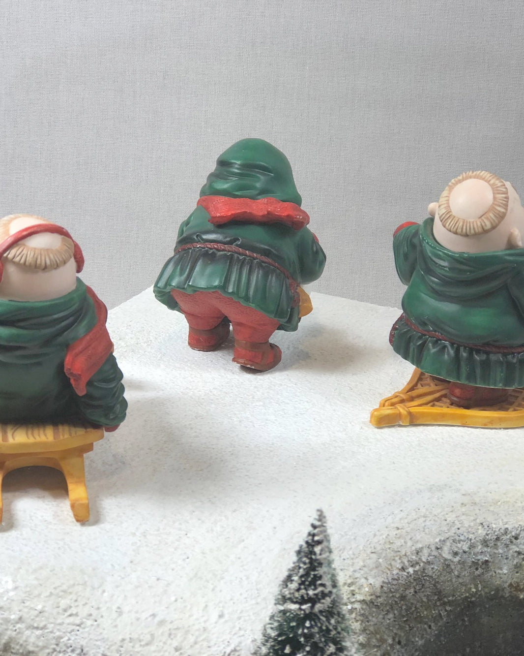 Department 56 Monks Christmas Figurines. Set of Three Merry Makers: Se ...