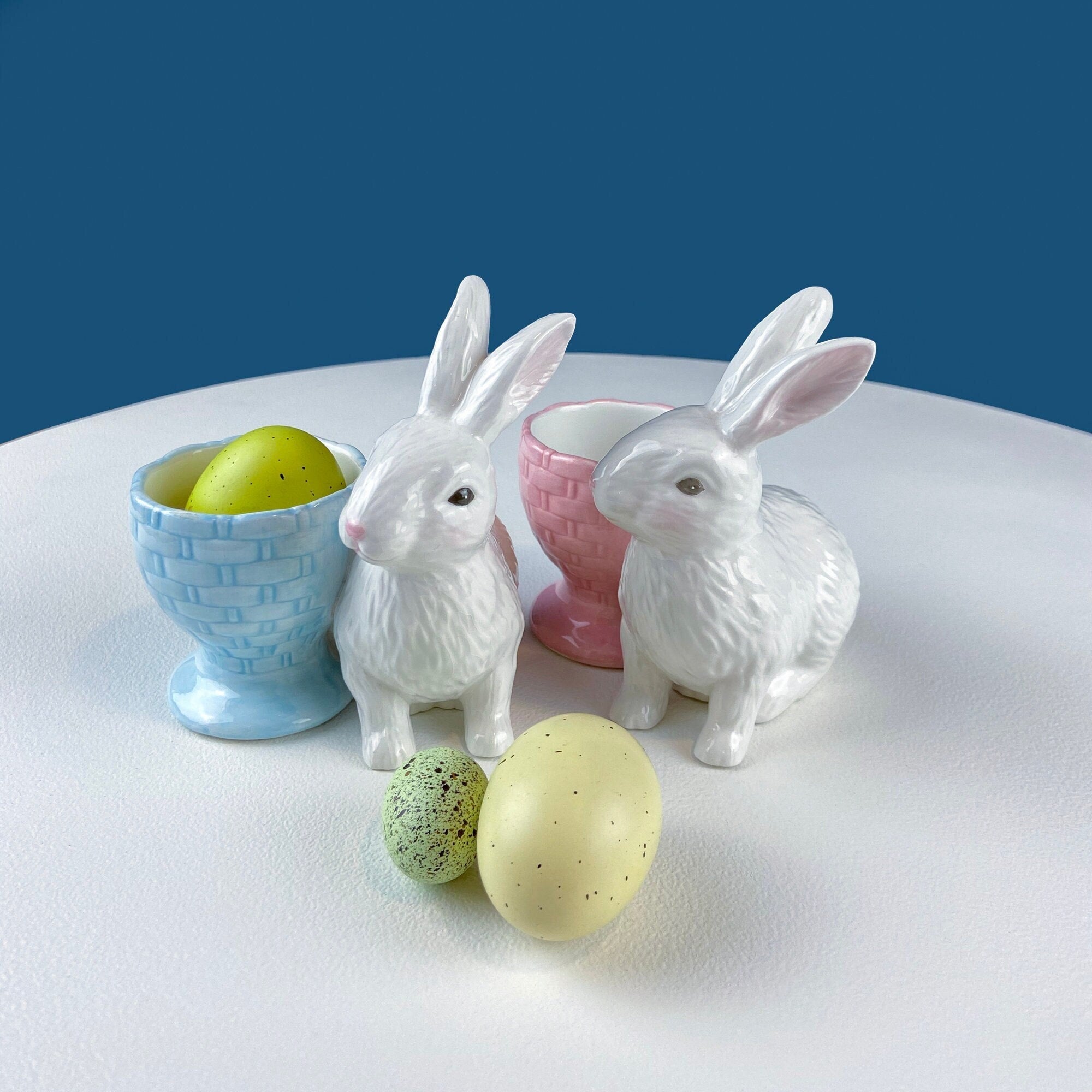easter bunny egg cups